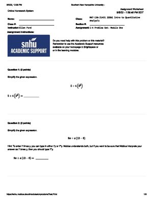 Module One Homework. - PHY-150-24EW4, section H7656, Spring 2024 Web Assign - EN richard@snhu ...