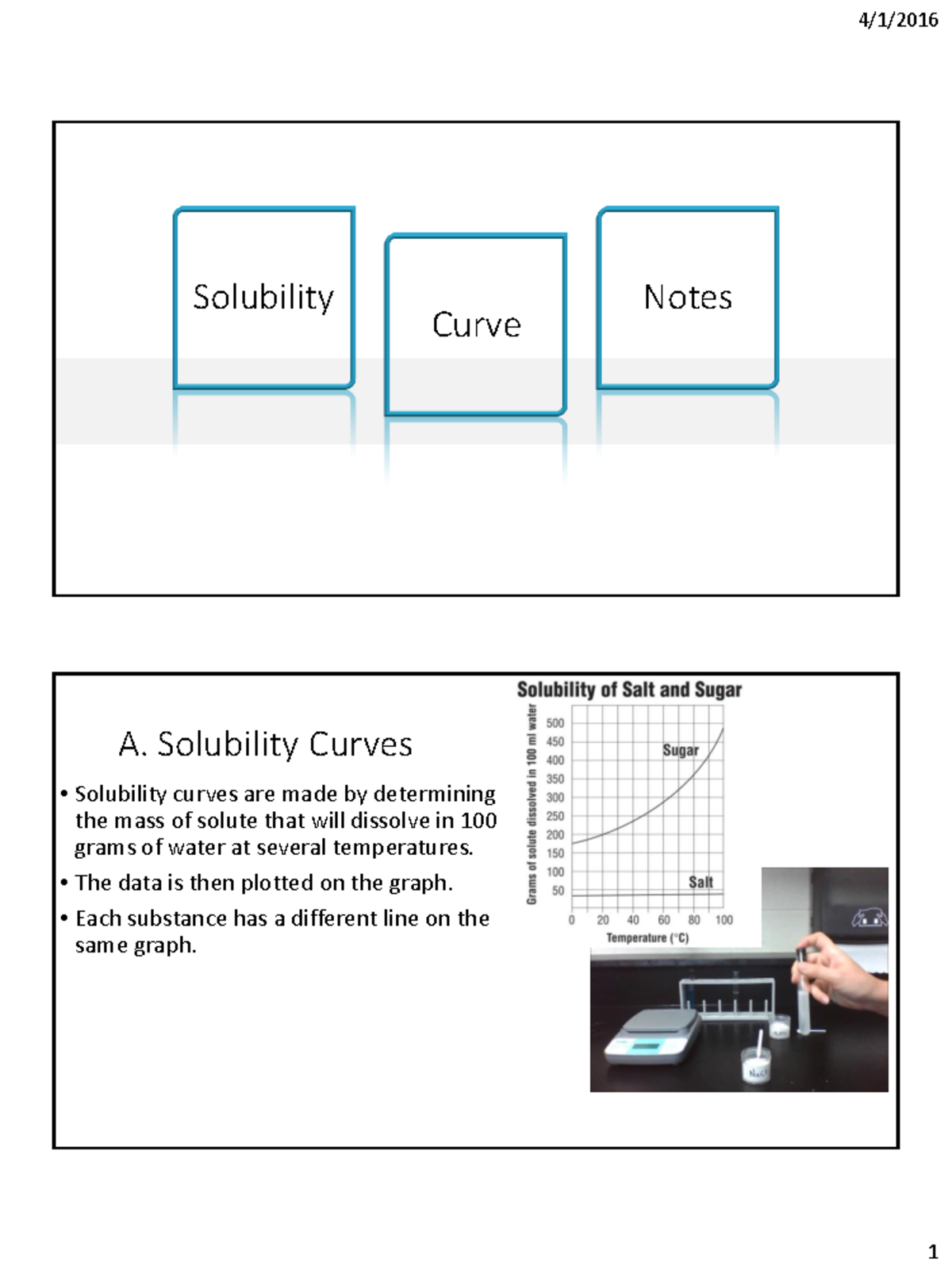 Solubility curves - Education Science - Edit th your o phrase The an ...