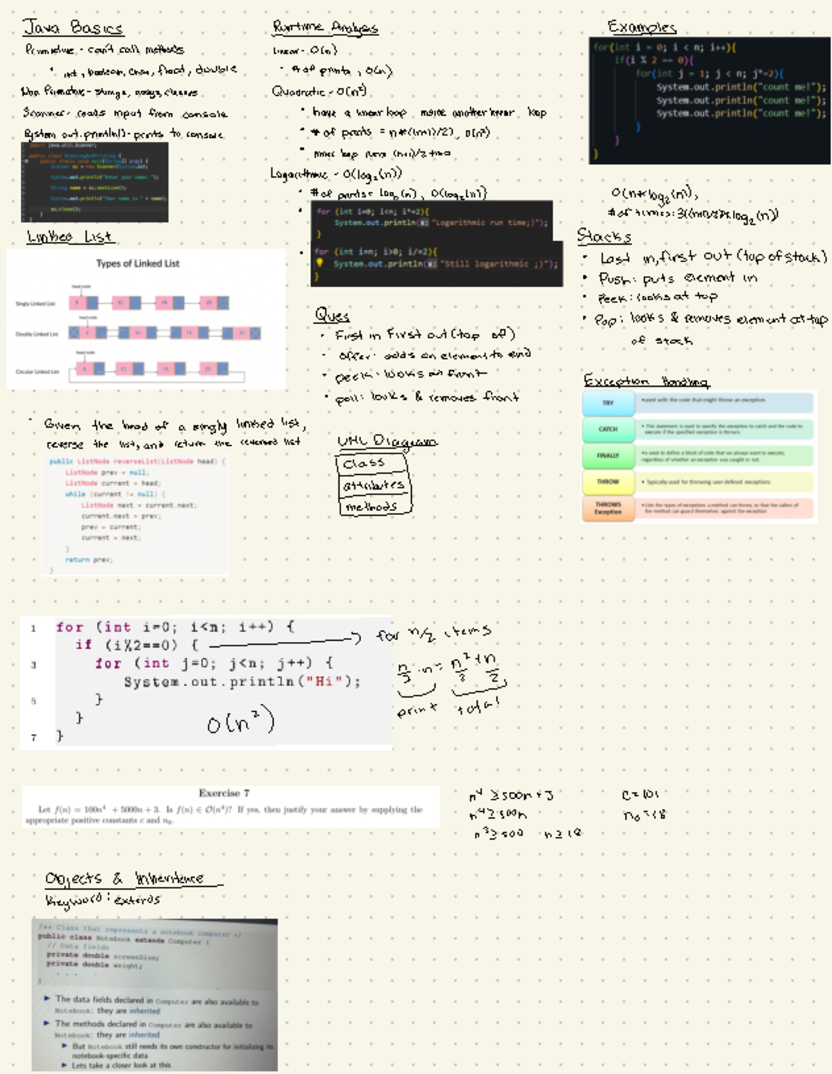 Midterm Cheat Sheet for Java Basics (CS101) - Spring 2023 - Studocu