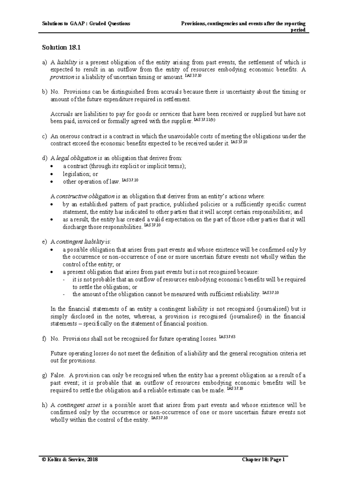 IAS 16 Examples and questions - IAS 16, Property, Plant and Equipment ...