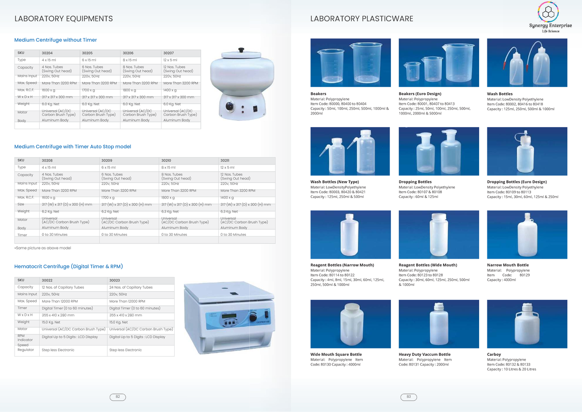 LAB 30204-30211: Medium Centrifuge & Plasticware Overview - Studocu