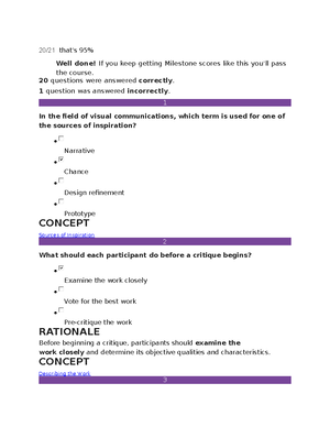Visual communication Milestone 2 - Which example represents proper ...