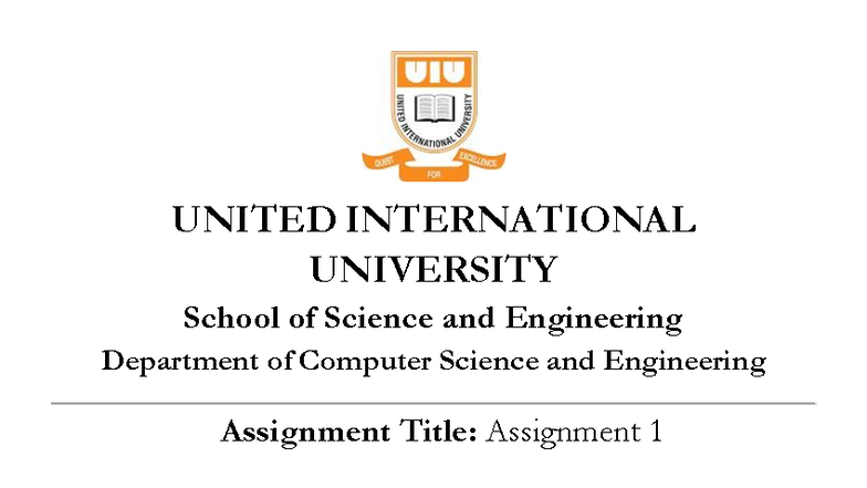 CSE 3313 Assignment 1: Computer Architecture Overview - Studocu