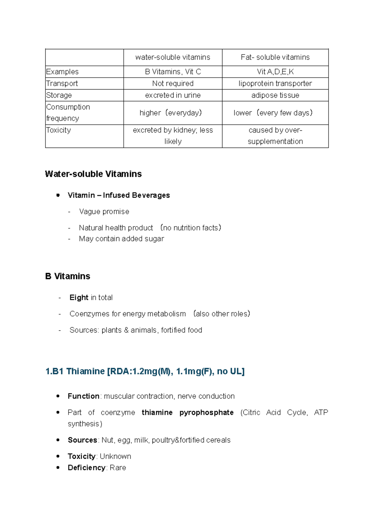 Vitamins & Minerals Overview: Functions, Sources, and Deficiencies ...