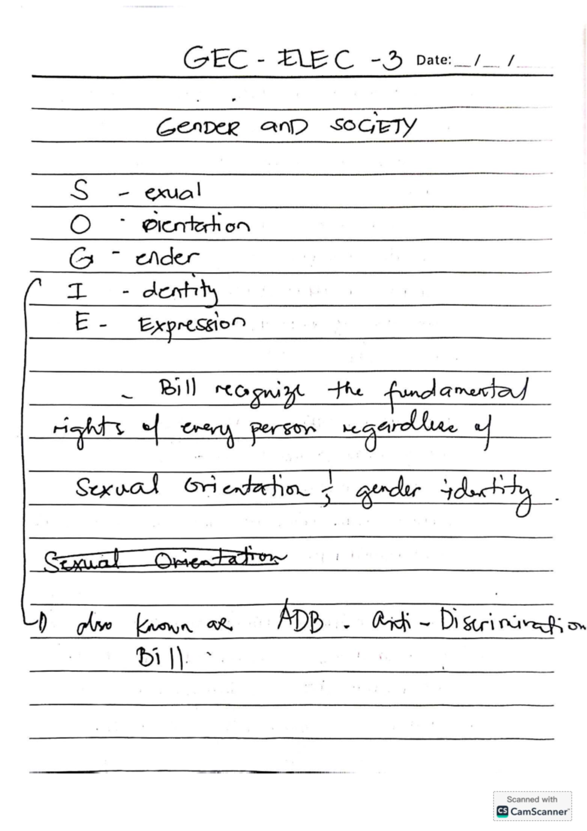 GEC ELEC GEN SOC Chapter 1-4 Notes on Gender and Society - Studocu