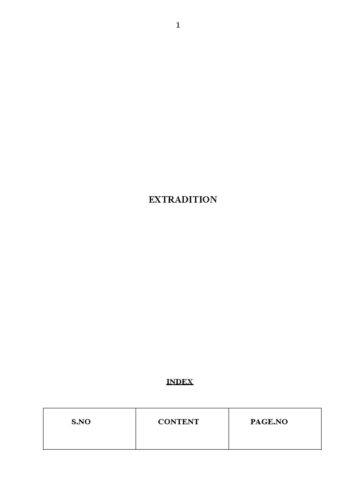 Extradition Law Overview: Key Concepts and Case Studies (INTL 101 ...