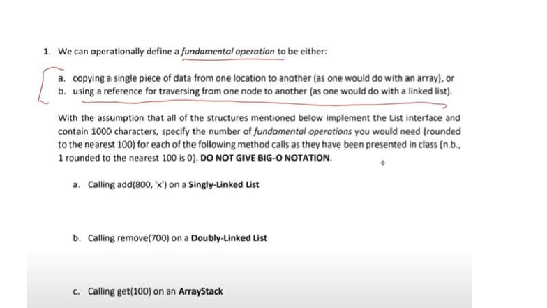 ADT 101 Midterm Practice: Fundamental Operations & Implementations - Studocu