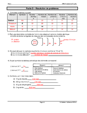 Sec 4 sciences st ste 2019 2020 - Science et technologie (ST) Science ...
