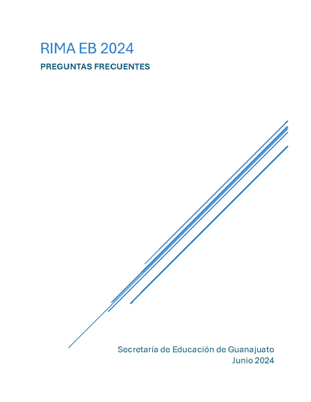 Preguntas Frecuentes sobre RIMA EB 2024: Guía de Aplicación - Studocu