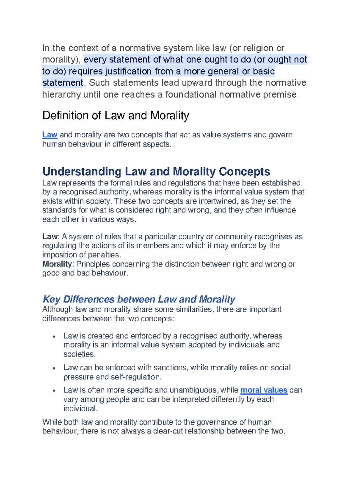 Short Notes on the Hierarchy & Structure of Courts in Botswana - Studocu