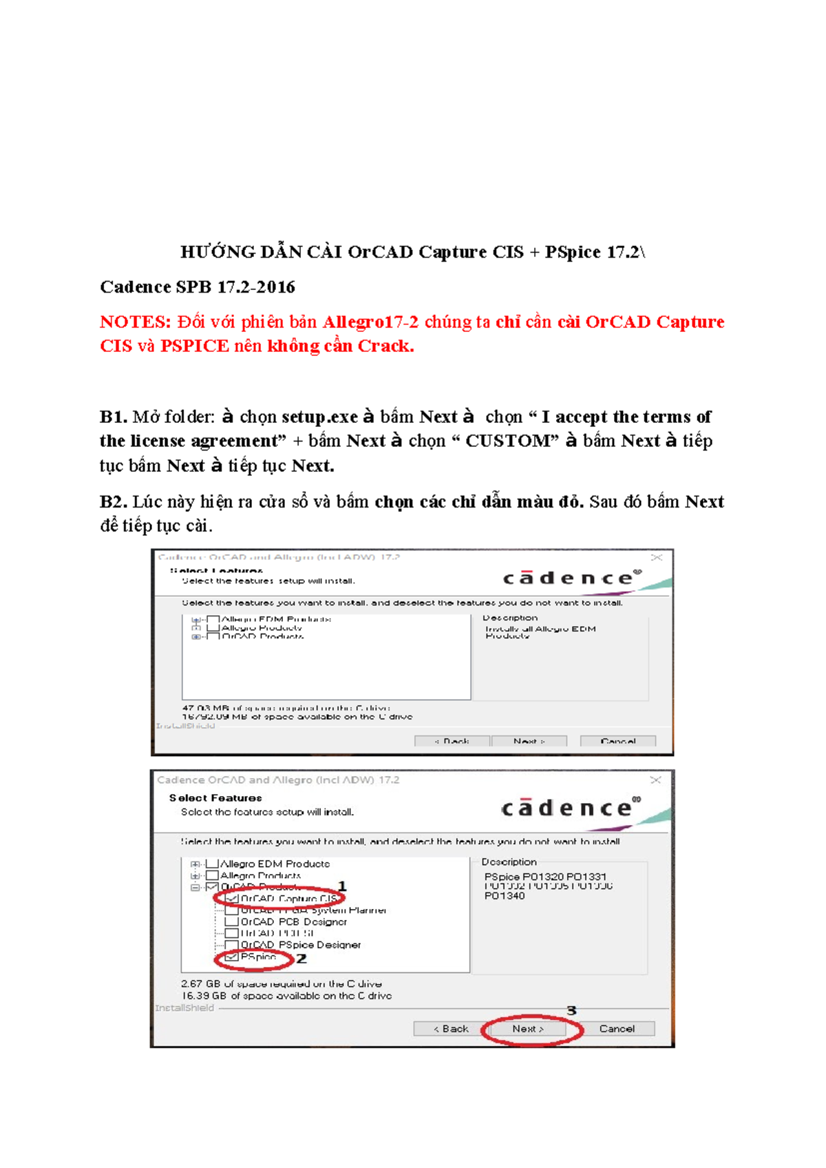 CÀI Orcad Capture CIS Pspice 17 - thương mại điện tử - HƯỚNG DẪN CÀI ...