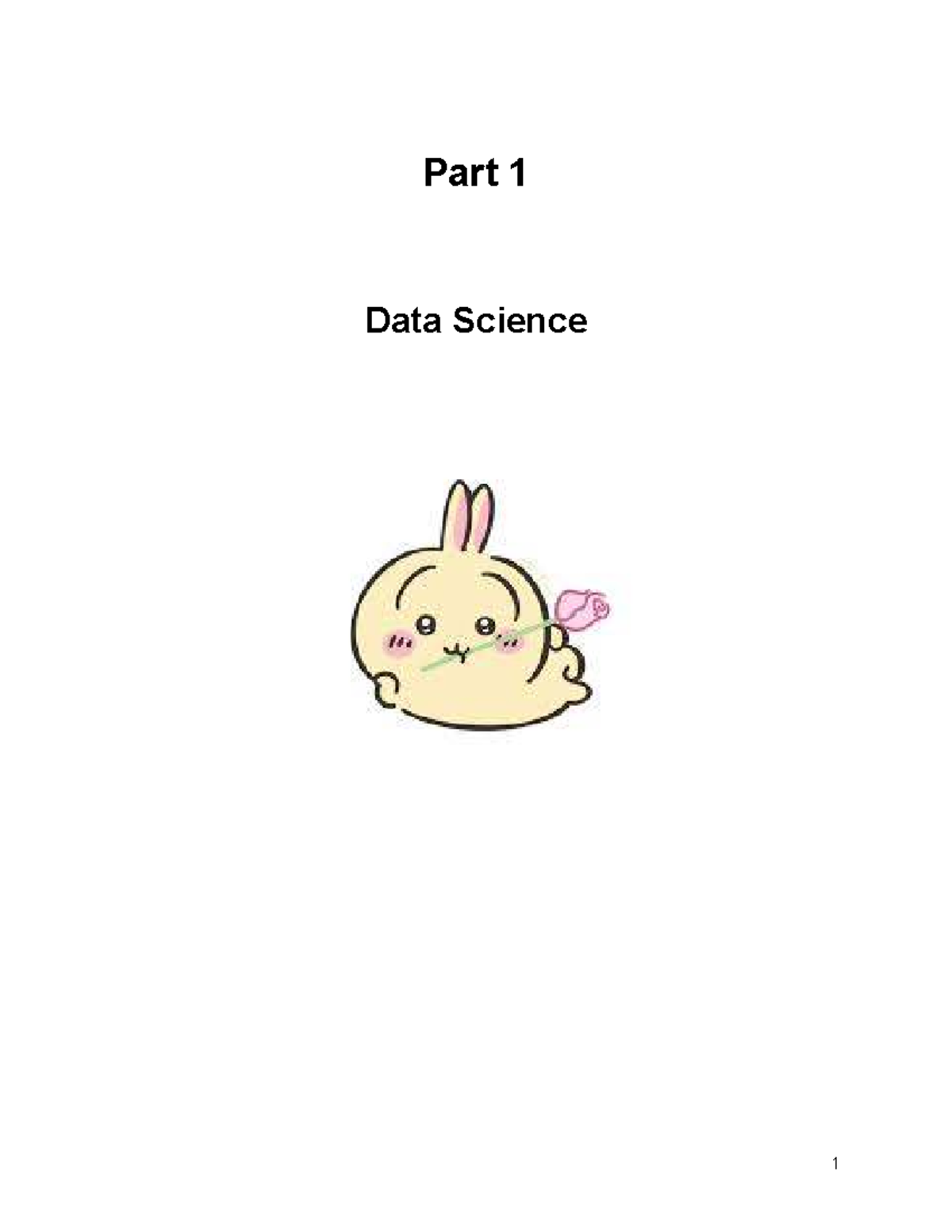 Data Science 1: Glossary and Key Concepts Notes - Studocu