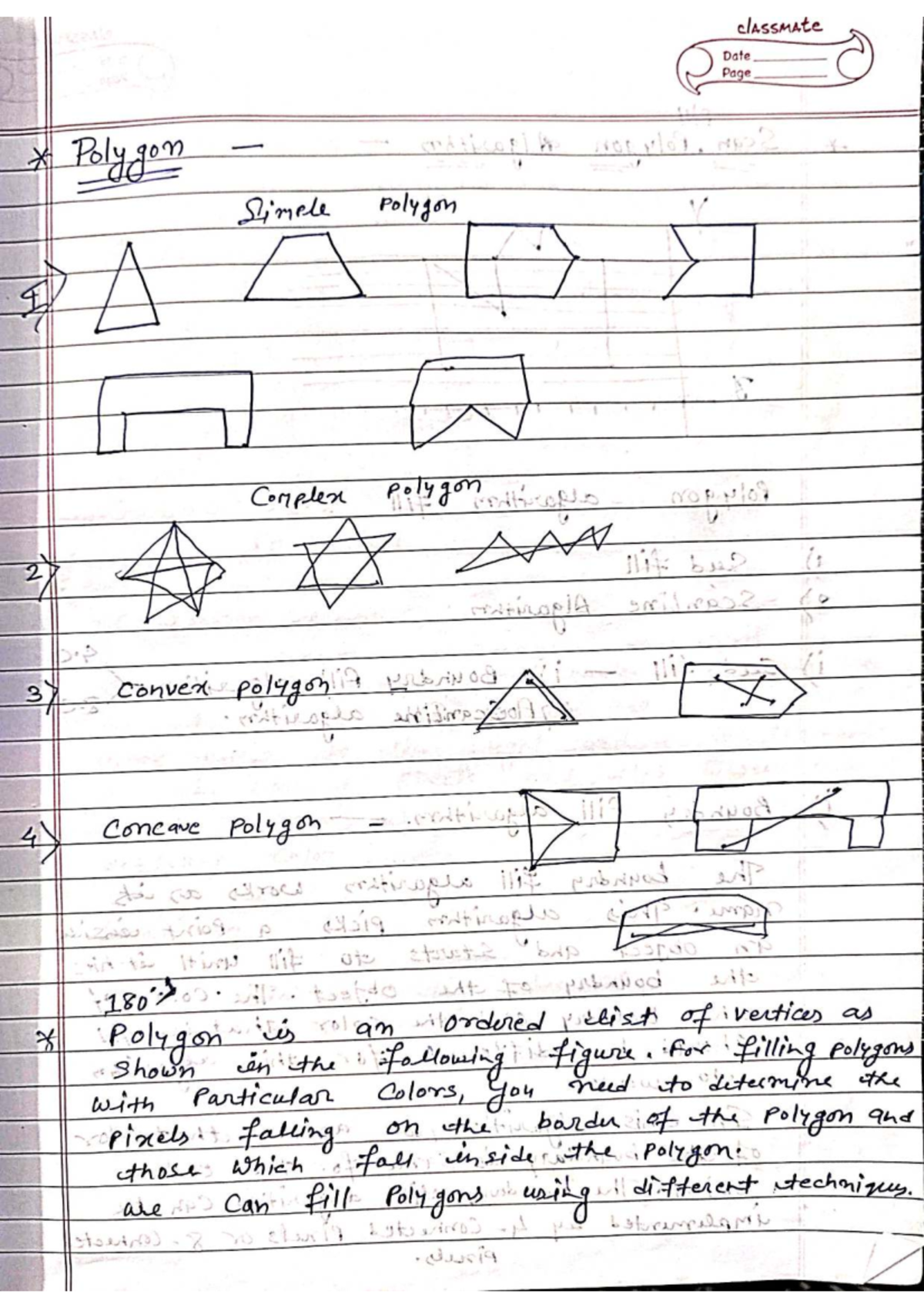 Boundary and Flood Fill Algorithms (CS 3018) - Studocu