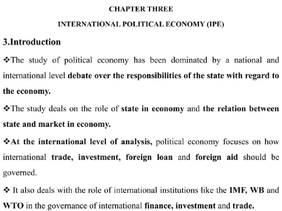 Global Trends Chapter 5 Summary: Major Contemporary Global Issues - Studocu