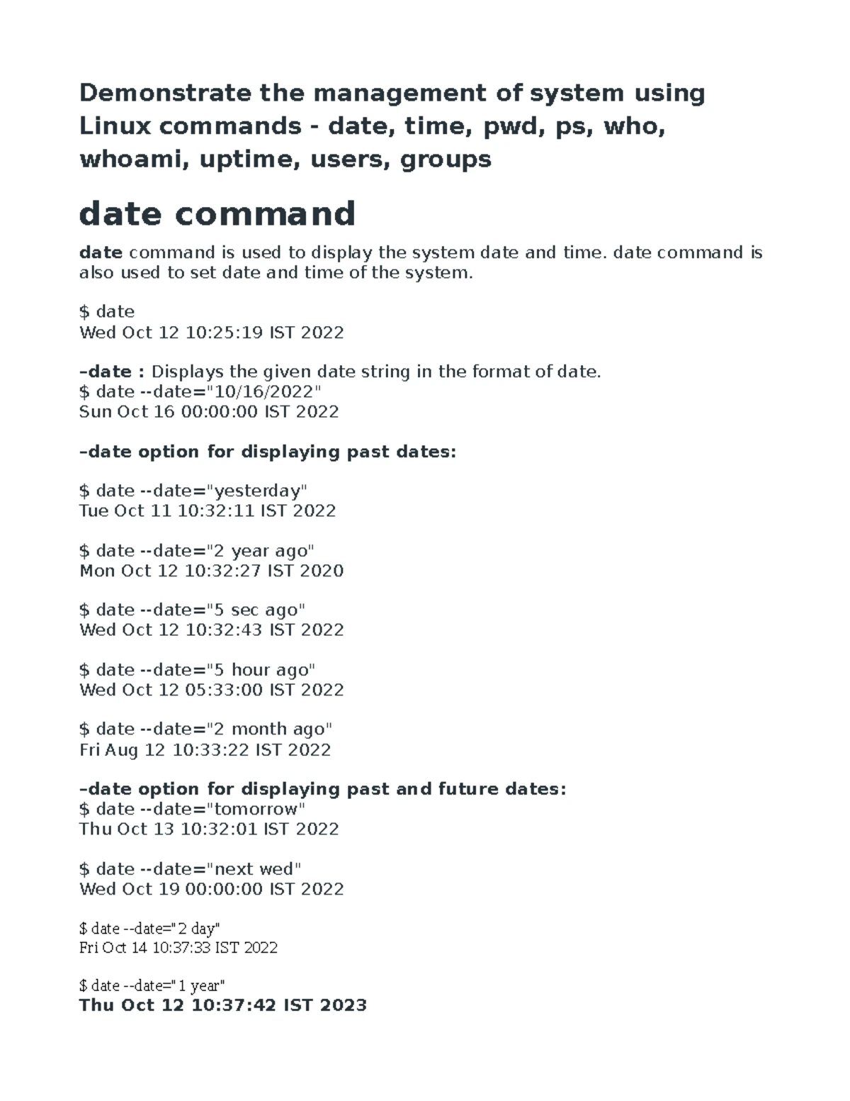 Exp 1-familiarising computer - Experiment No: 1 Familiarization of various Computer Hardware ...