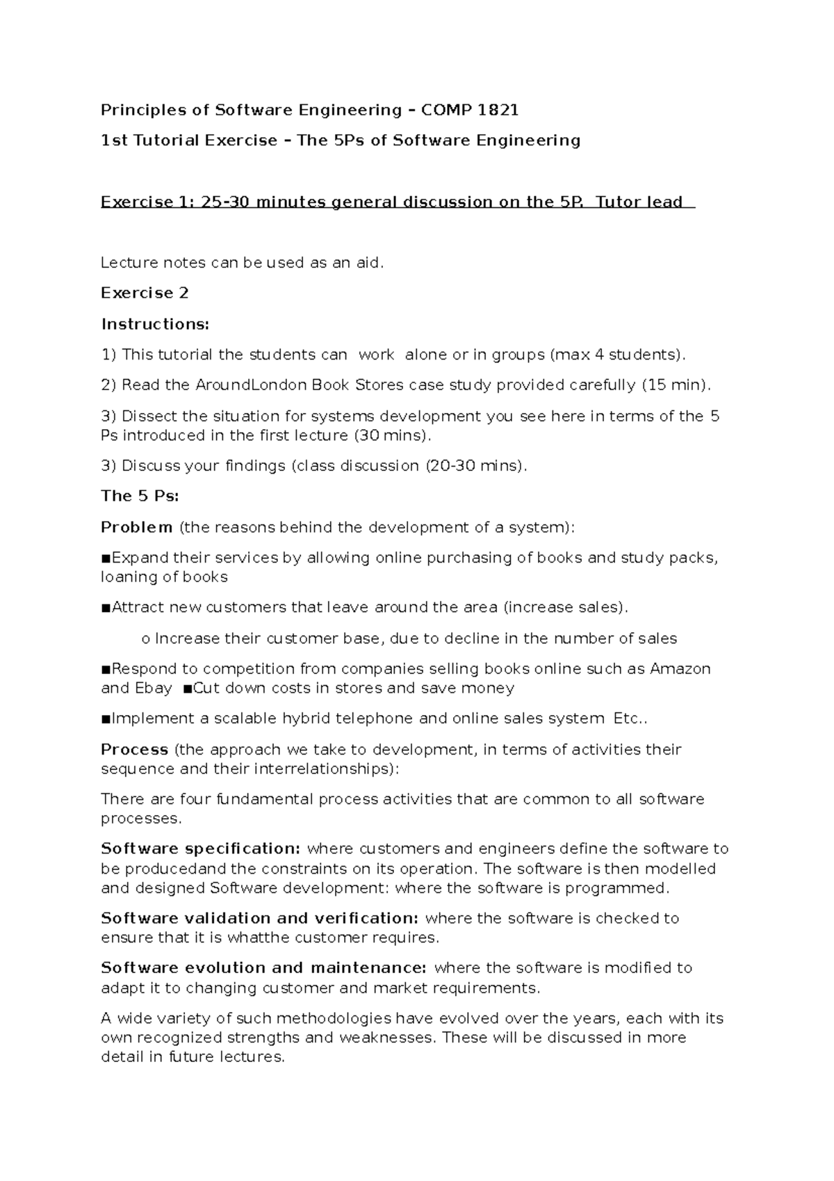 Inh Lịt - abcd - Principles of Software Engineering – COMP 1821 1st ...