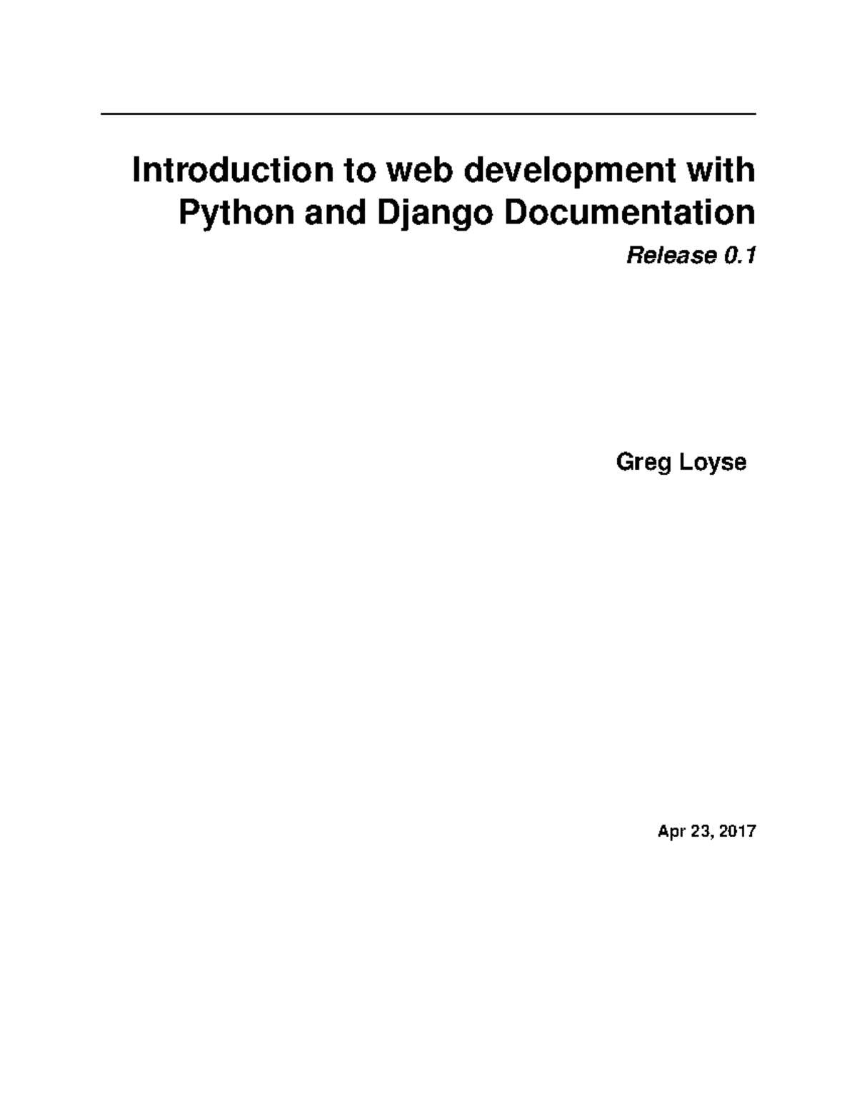 Introduction web development python and django - Introduction to web ...