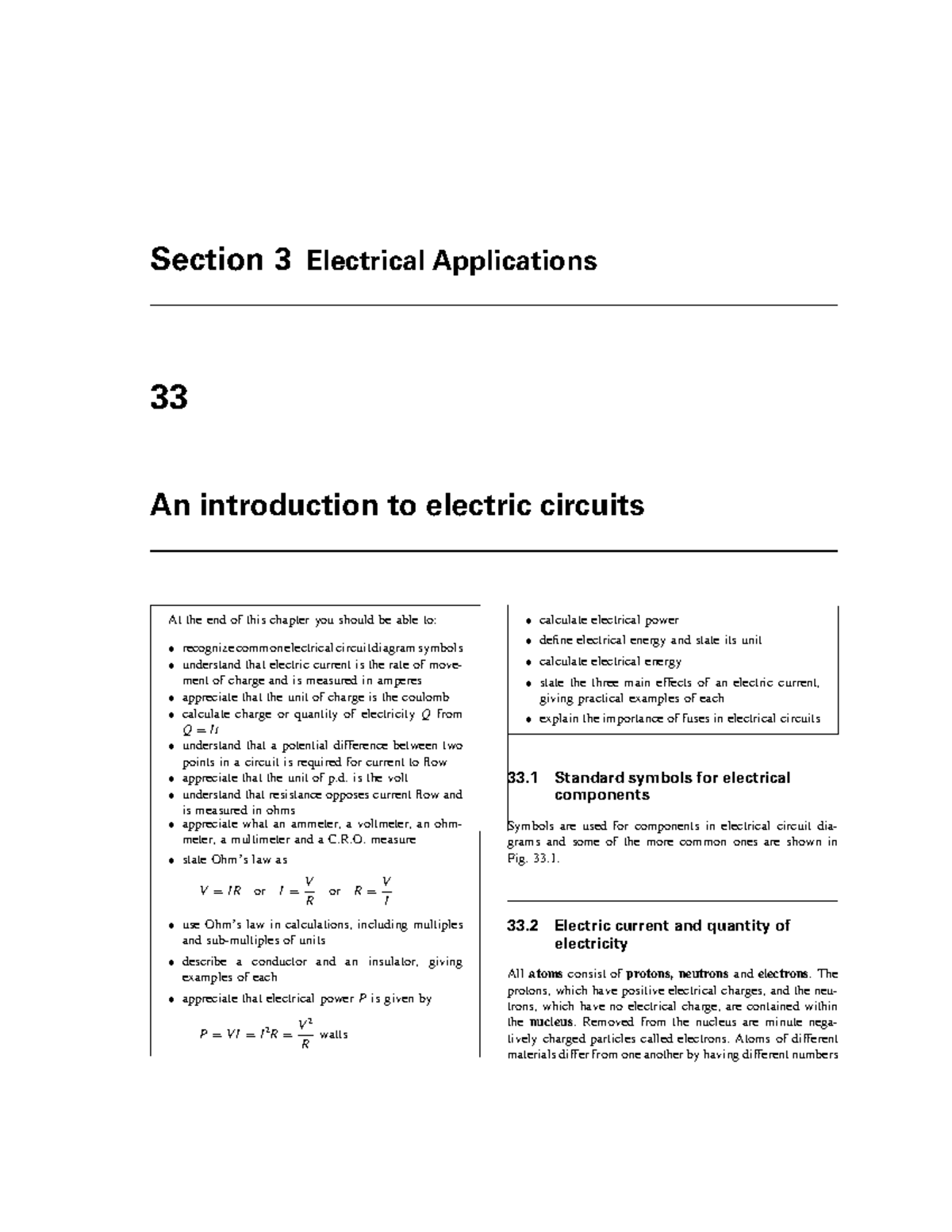Chapter 1: Basic Concepts of Electrical Quantities in Circuits - Studocu