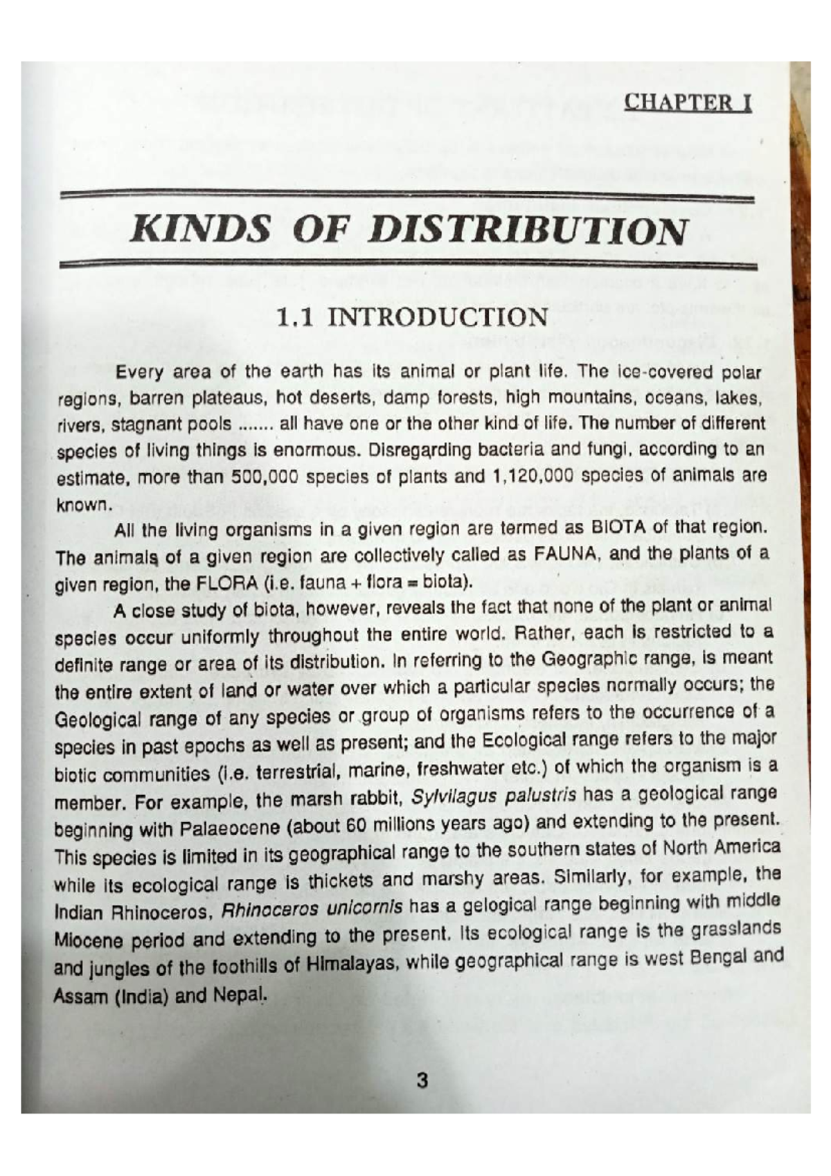 Zoogeography: Understanding Animal Distribution and Patterns - Studocu