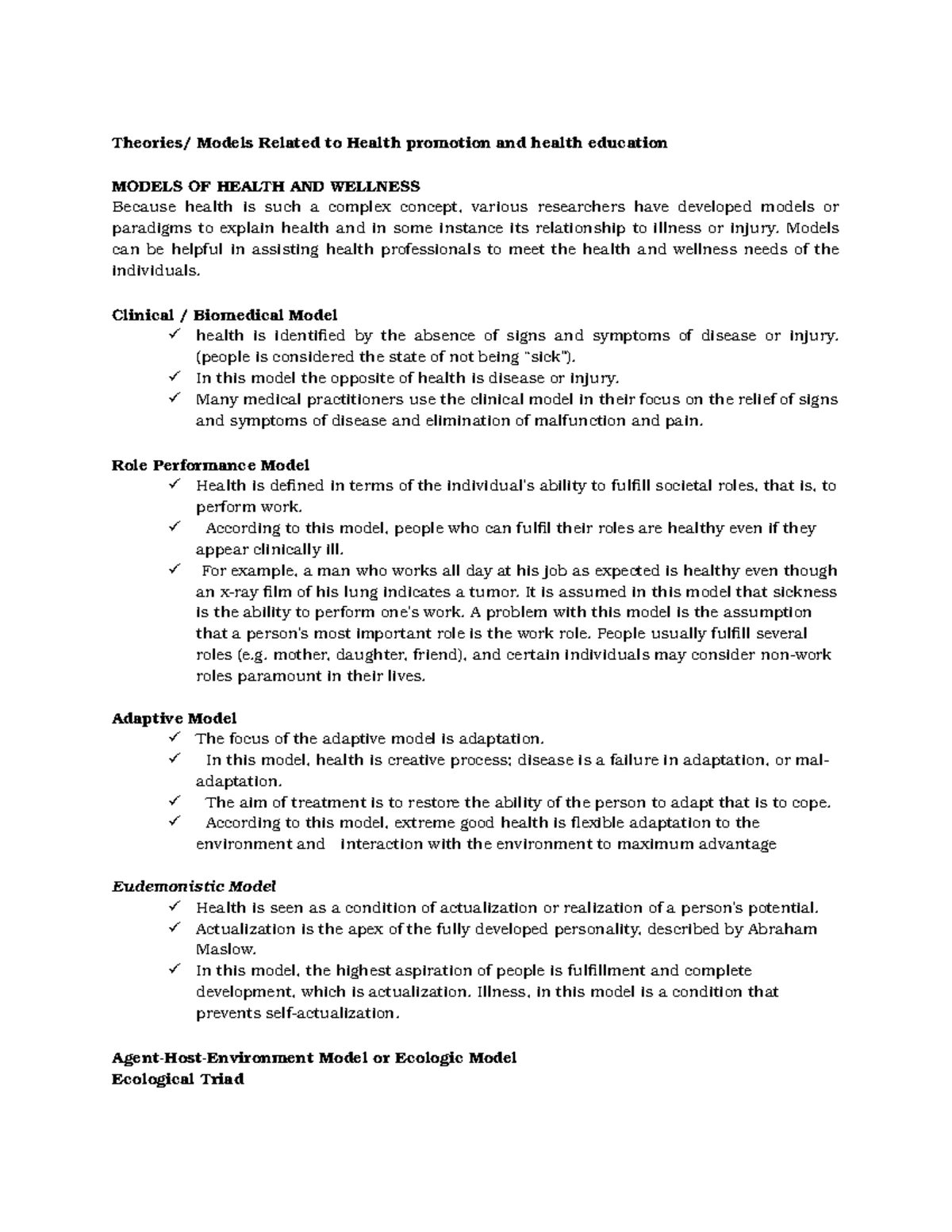 Prioritization of problems in community health nursing - VIERNES ...