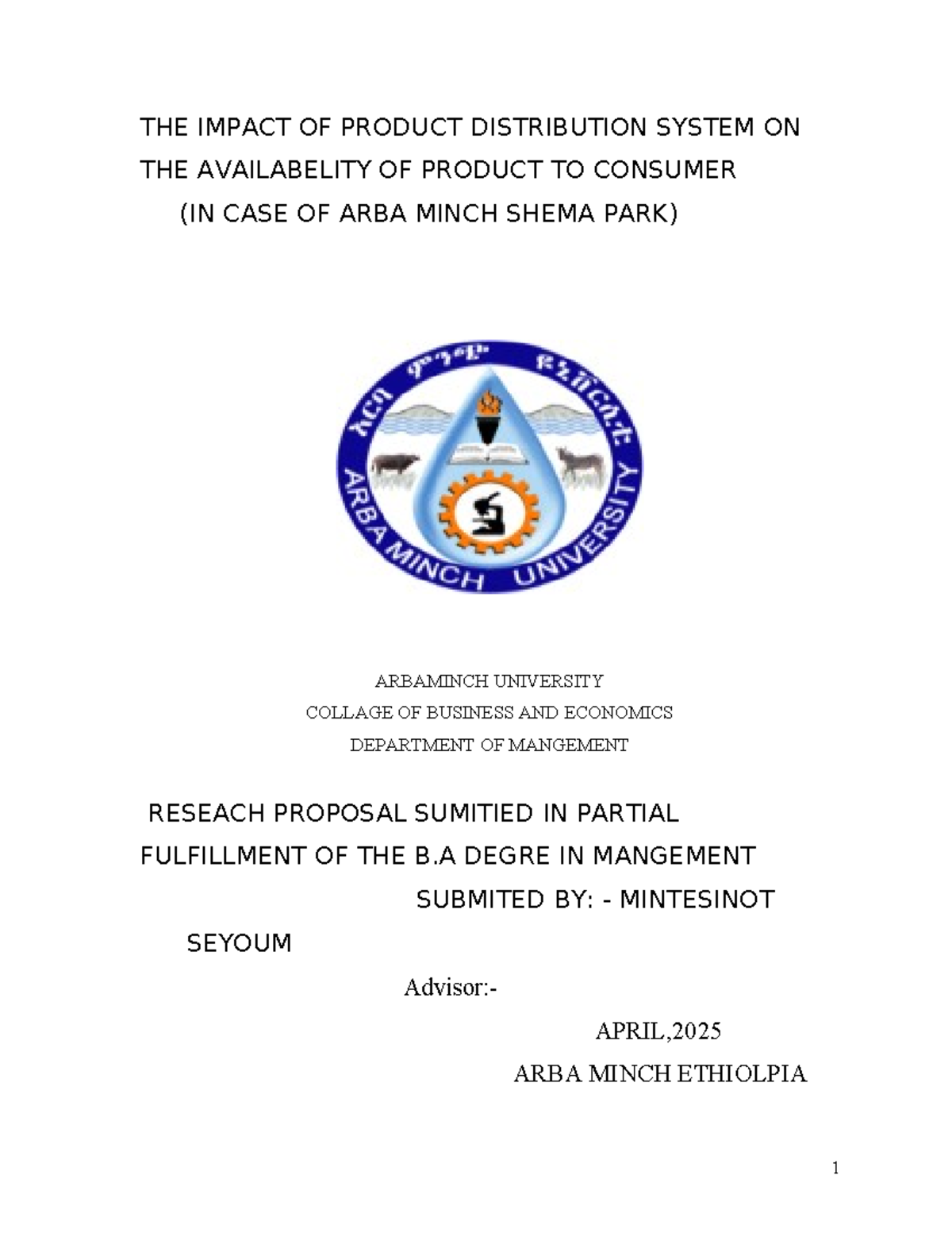 The Impact of Product Distribution Systems on Consumer Availability: A ...