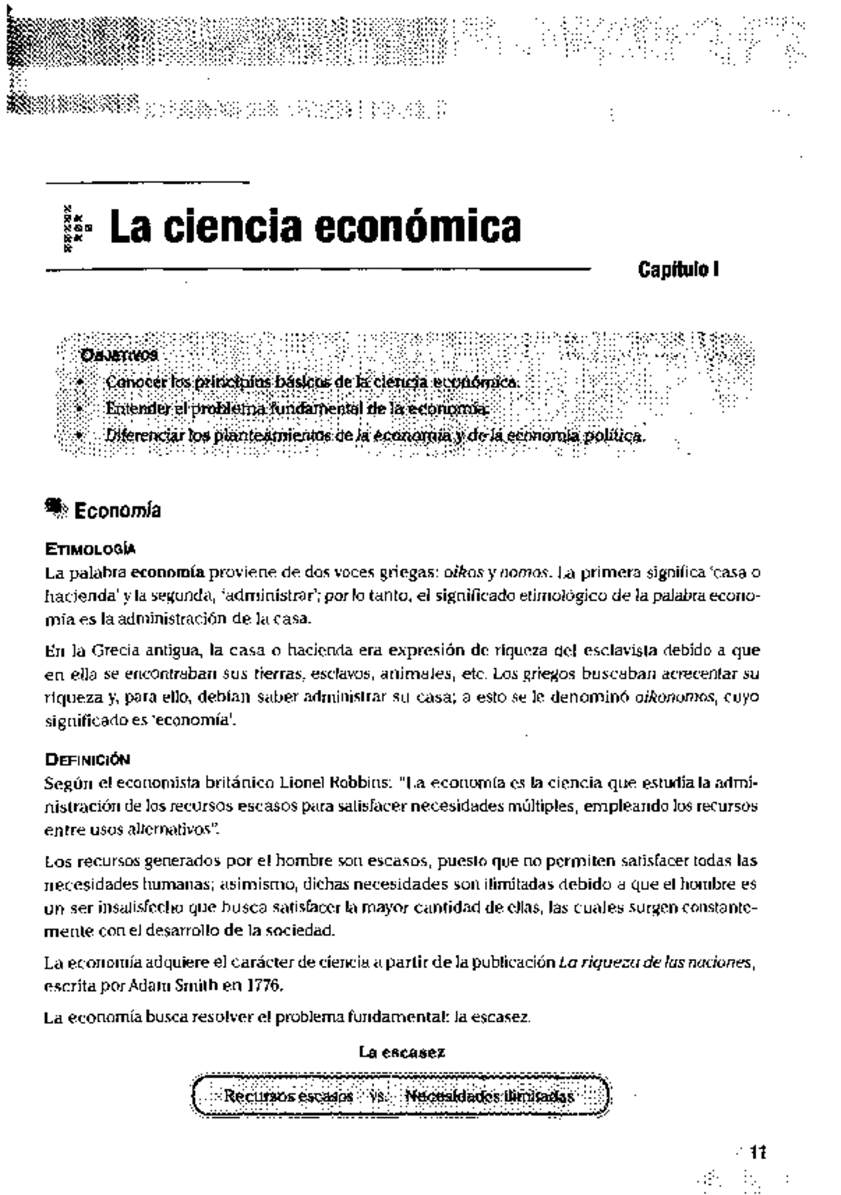 Lectura 2: Conceptos II - Material para el Primer Examen de Economía ...