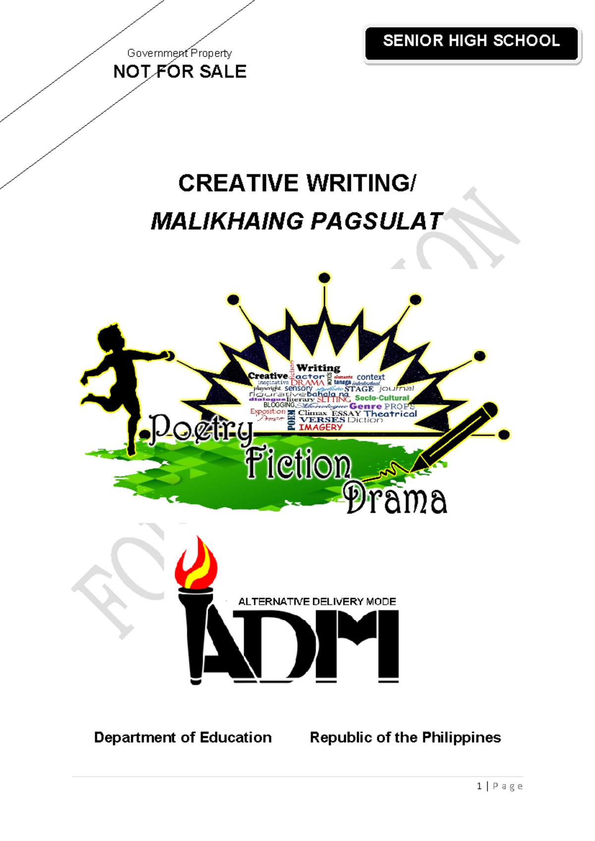 Creative Writing LEsson - CREATIVE WRITING/ MALIKHAING PAGSULAT ...