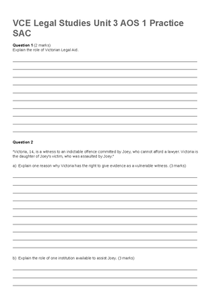 2024 vcaa nht combined - VCAA practice exam - 2 0 2 4 N H T Accounting ...