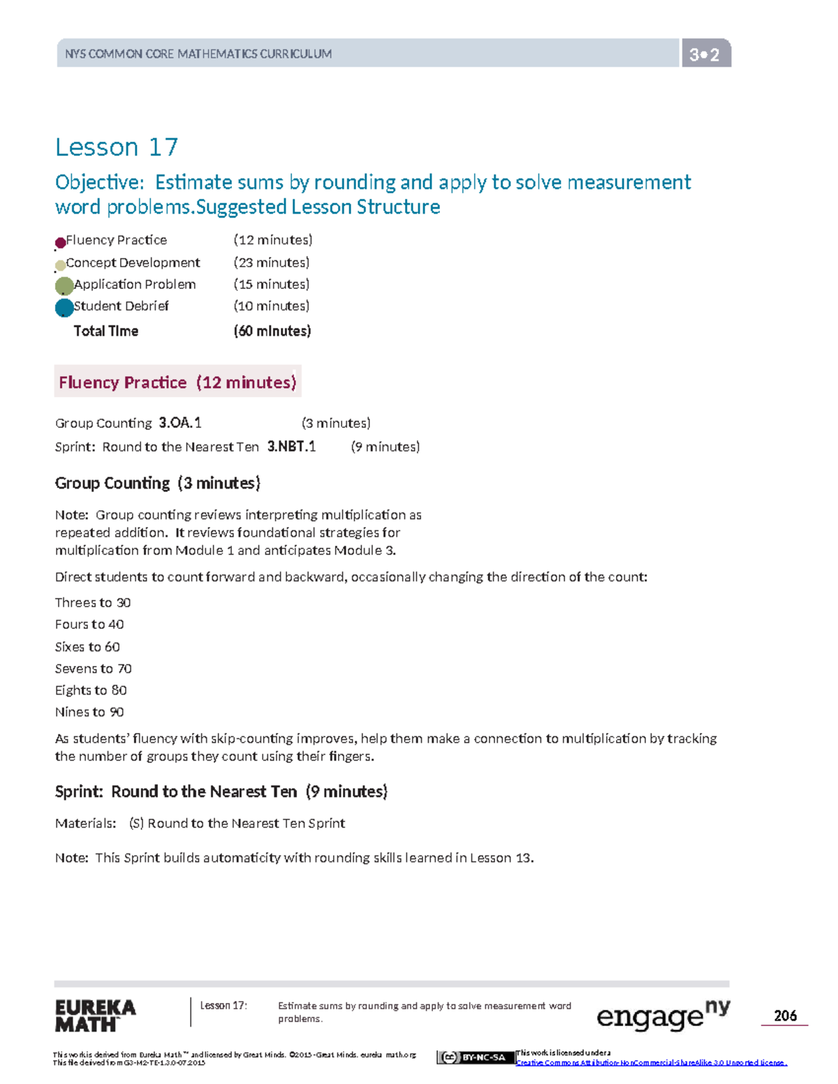 NYS COMMON CORE MATHEMATICS CURRICULUM G3 M2 Topic D Lesson 17 ...
