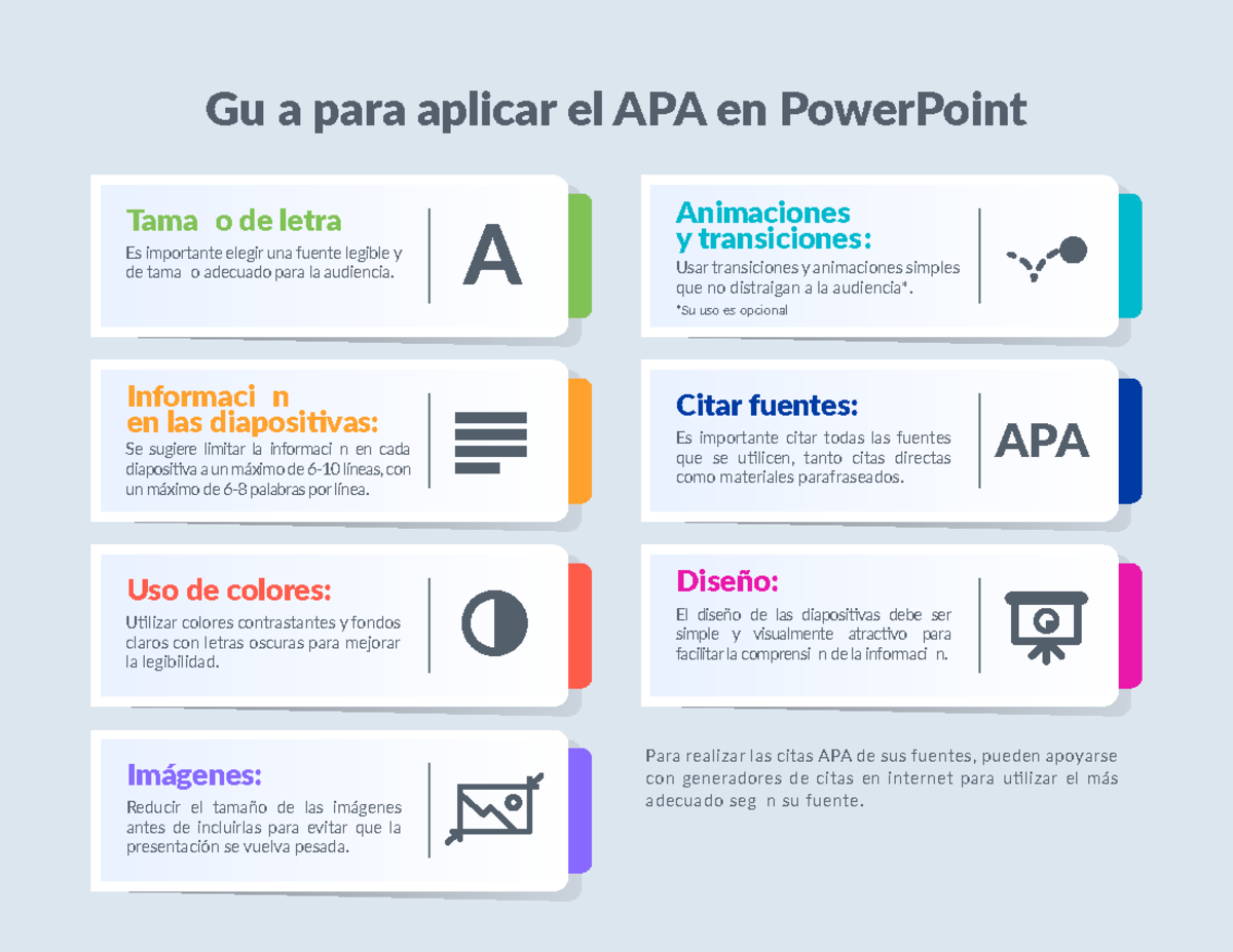 Guía APA para Presentaciones en PowerPoint - Arte y Cultura - Studocu