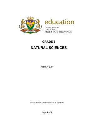 NS Gr9 Term 1 Practical Task 2023 1674715380 - NATURAL SCIENCES GR. 9 ...