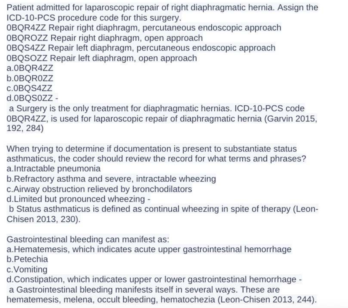 Laparoscopic Repair of Right Diaphragmatic Hernia - Surgery Code ...