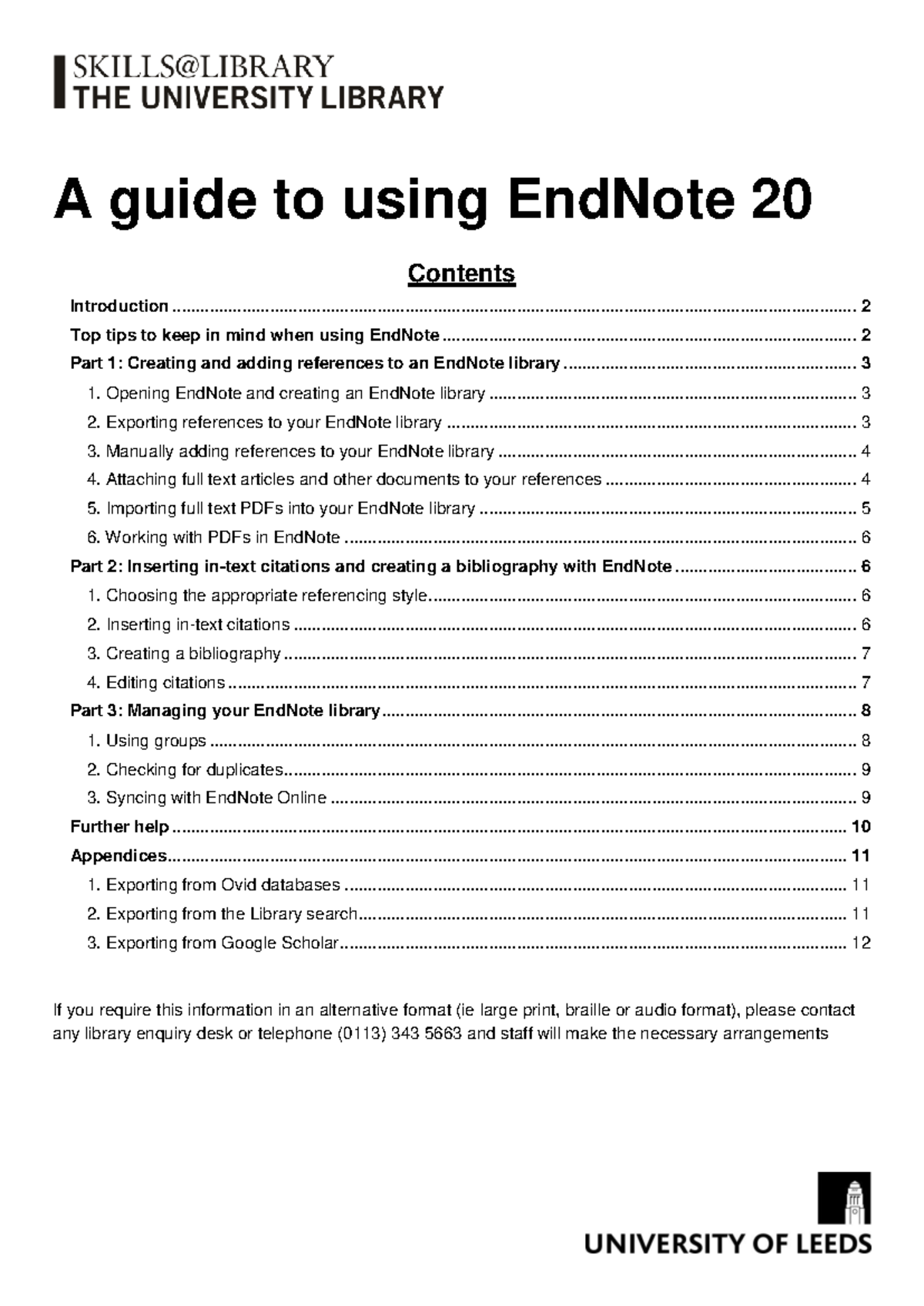 EndNote User Guide: Tips for Reference Management and Bibliography ...