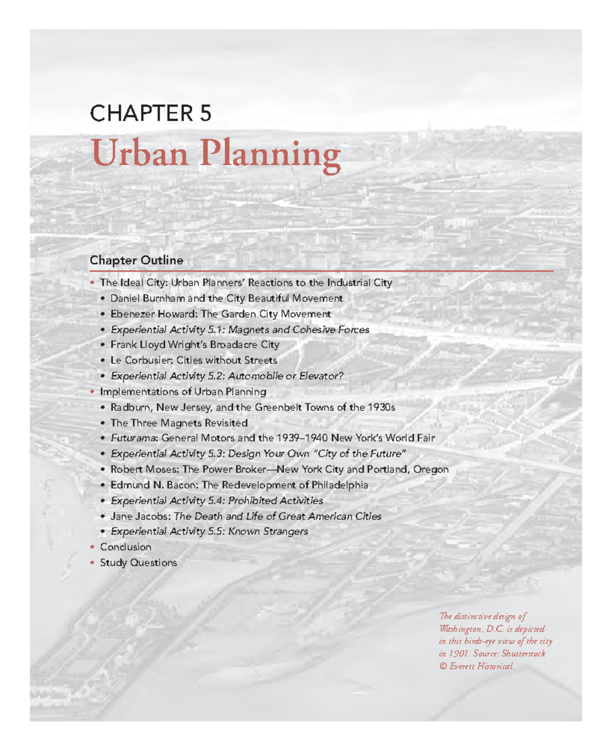 Urban Planning Perspectives: Insights from Burnham and Jacobs - CHAPTER ...