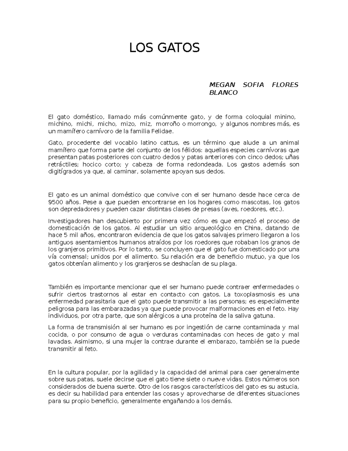 Por Que Los Perros Son Mejores Que Los Gatos Ensayo