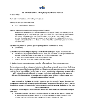 Mathew.allen.applied.hisotry. writing - Module 4: Writing Plan Allen ...