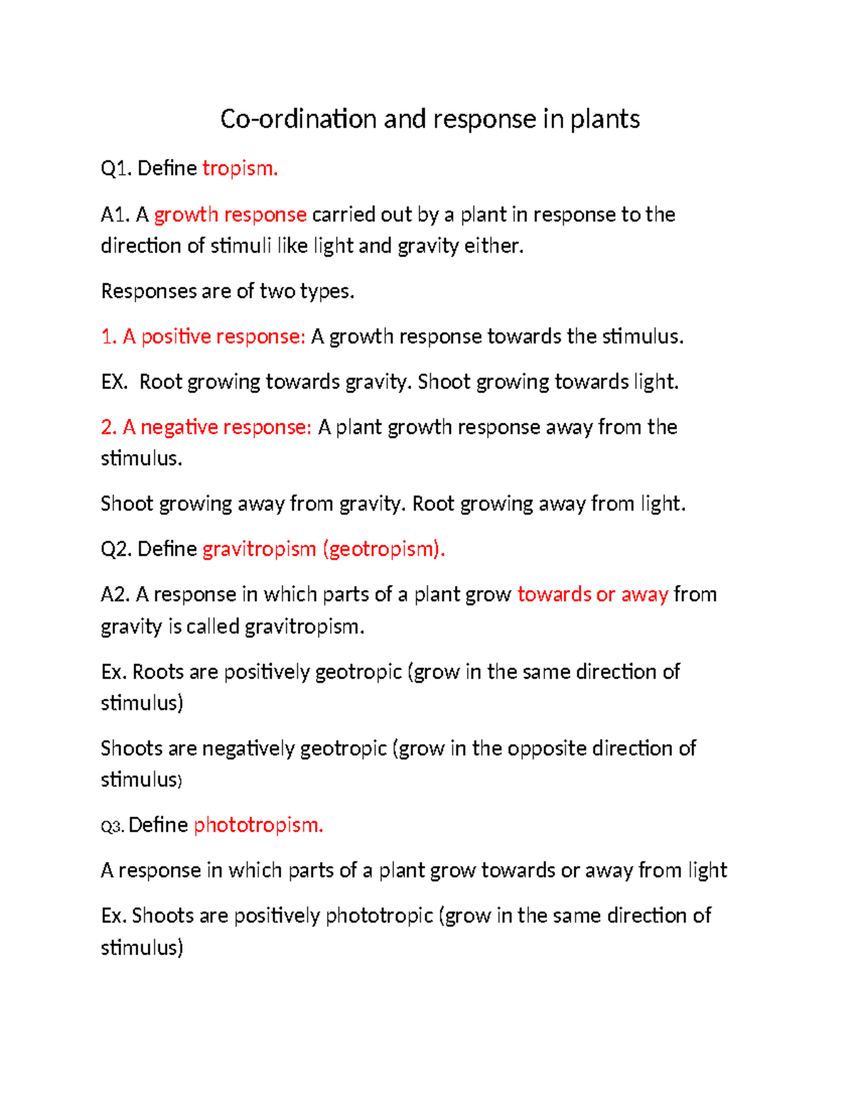 14. Tropic Responses in Plants: Gravitropism & Phototropism Explained ...