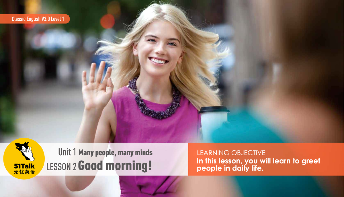 Classic English V3 Level 1 Unit 1 Lesson 2: Greetings and Conversations ...
