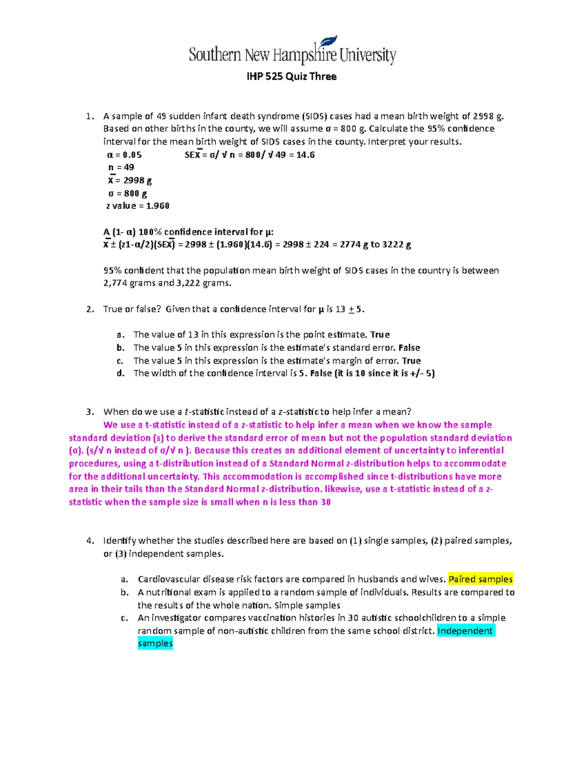 IHP 525 2-2 Module Two Article Review on Mindfulness in Healthcare ...