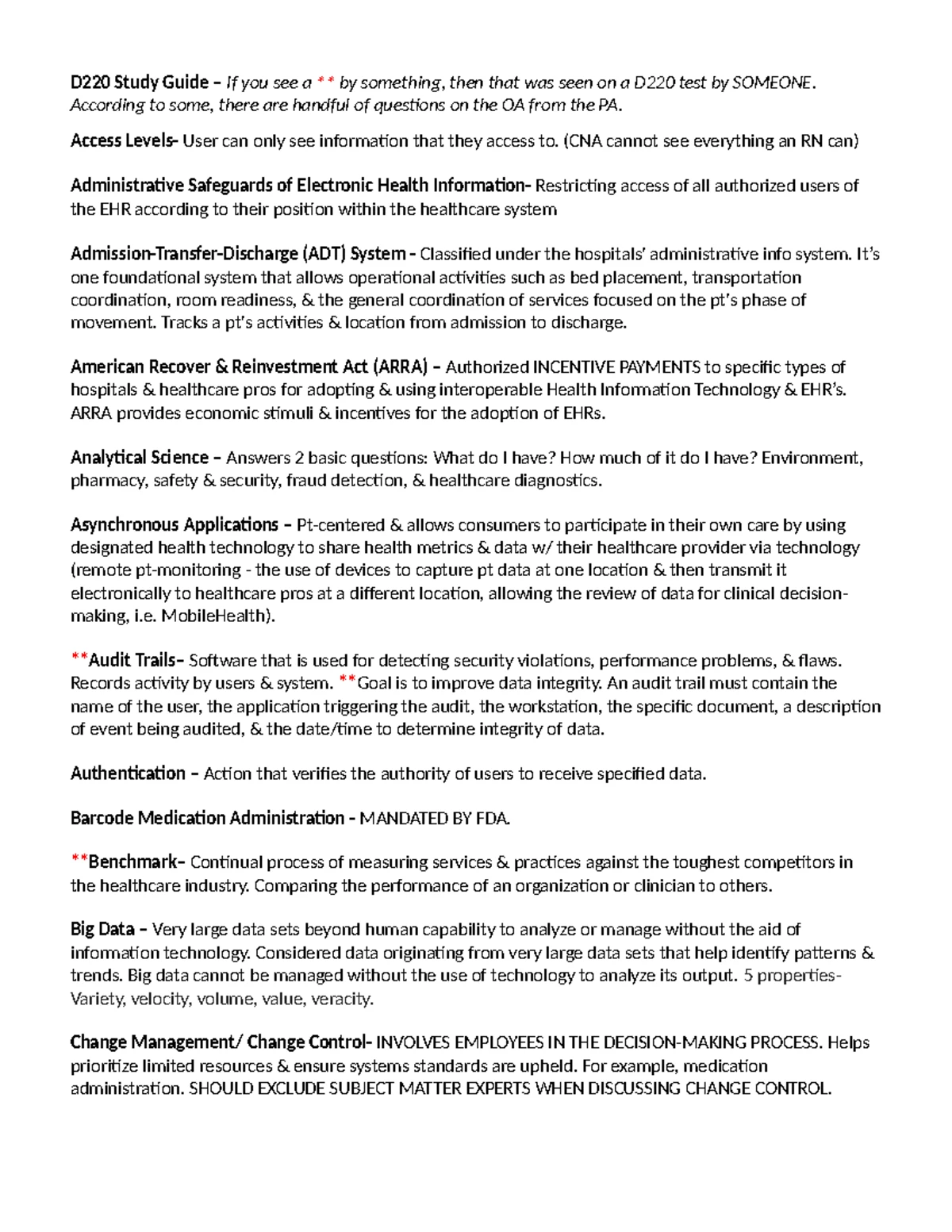 C769 Capstone Definitive Guide - Capstone Course Welcome and ...