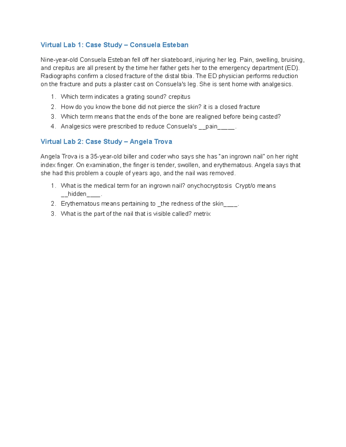 Week+5+Online+Lab - class lab - Week 5 Lab – Claims Simulation Chapter ...