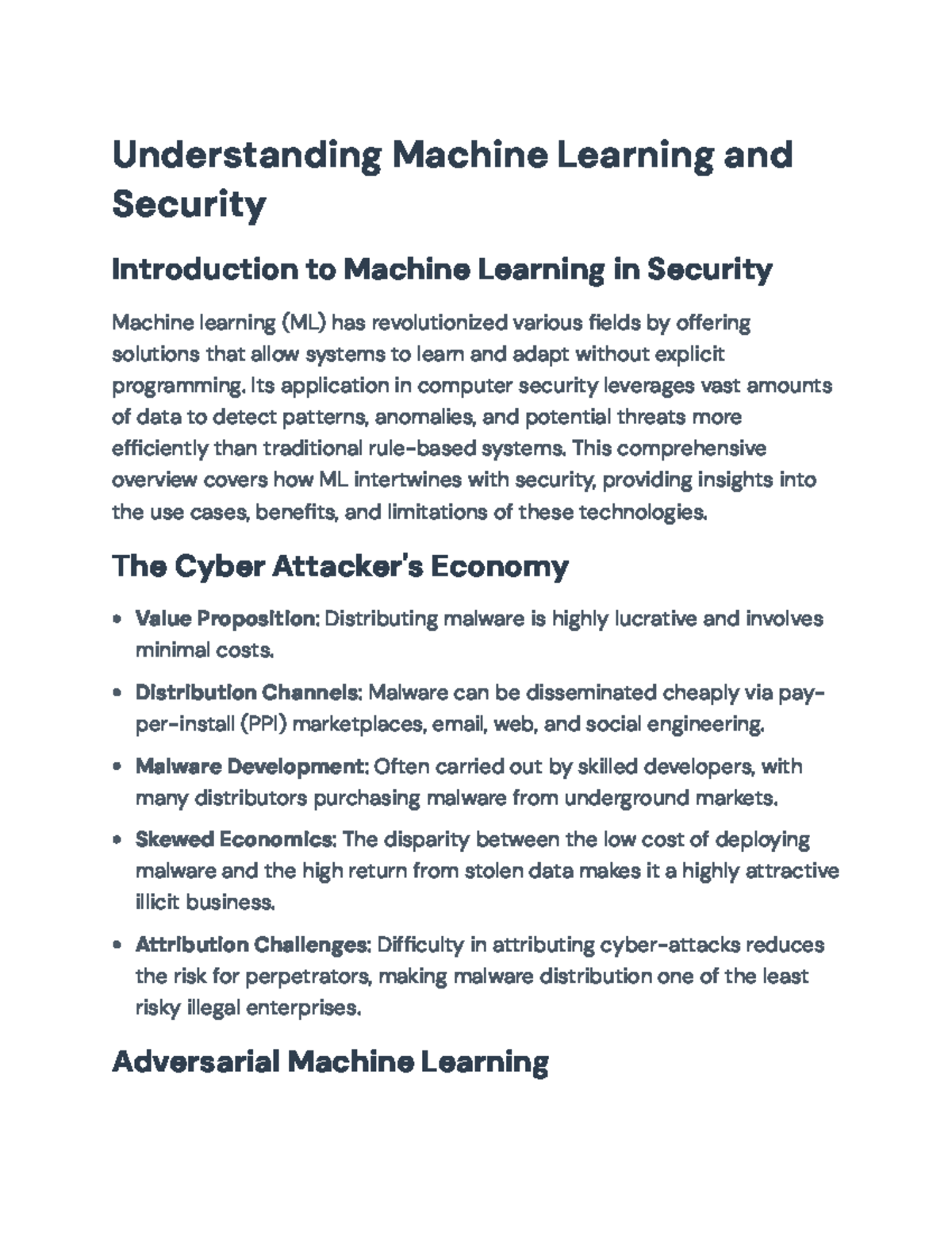 Machine Learning Applications in Cybersecurity: Trends and Insights ...