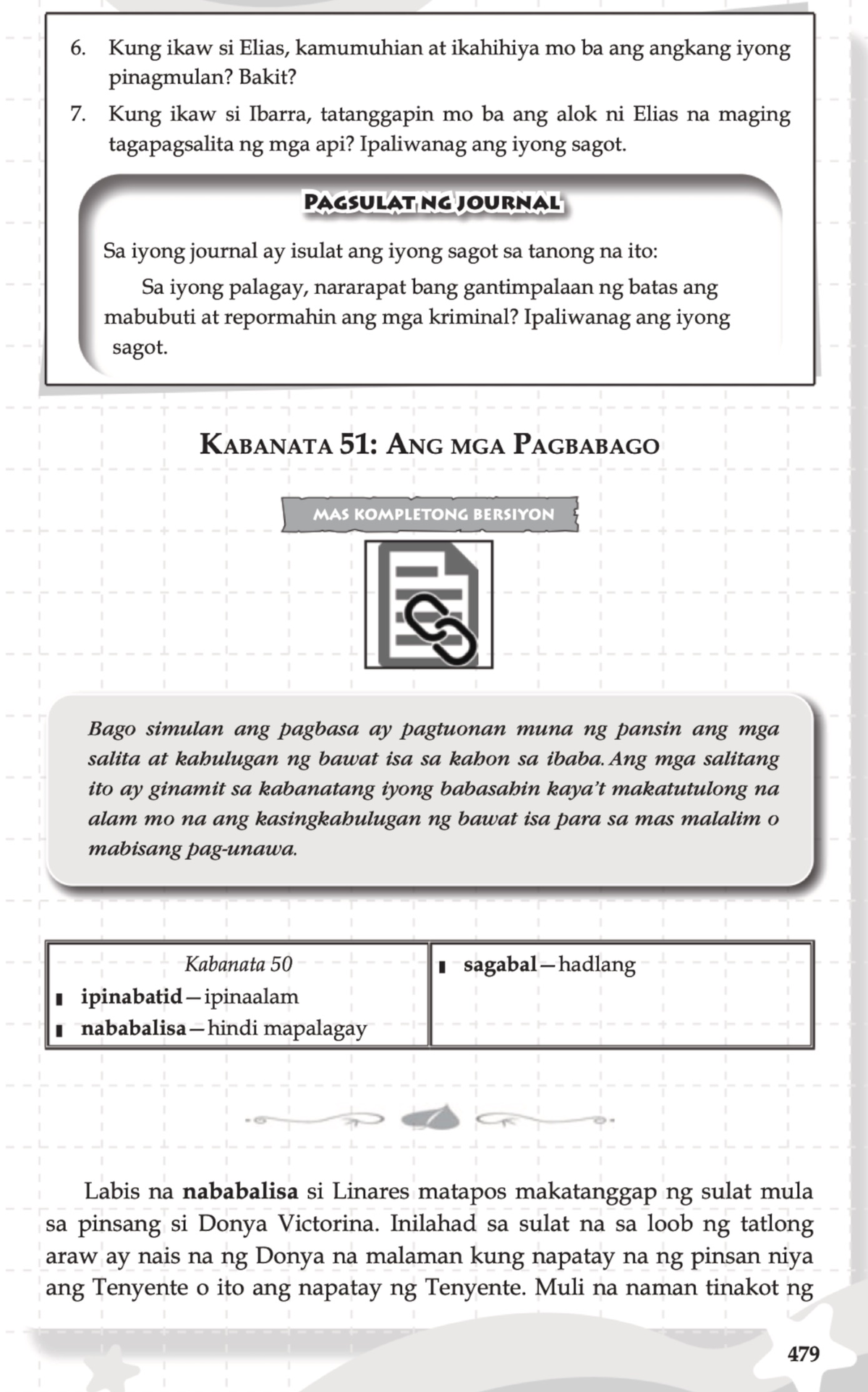 Kabanata 51-55: Pagsusuri at Mga Tanong Tungkol sa Noli Me Tangere ...