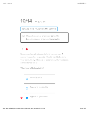 [Solved] What is a subargument select the correct answer a An argument ...