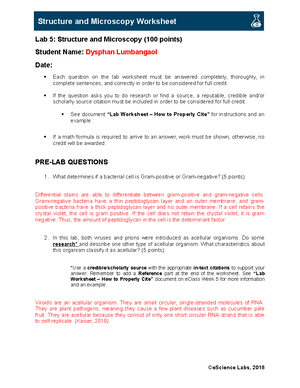 BIO250L+V2+Lab+1 Complete DOC - 1 Introduction to Science Student Name: Access Code (located on ...