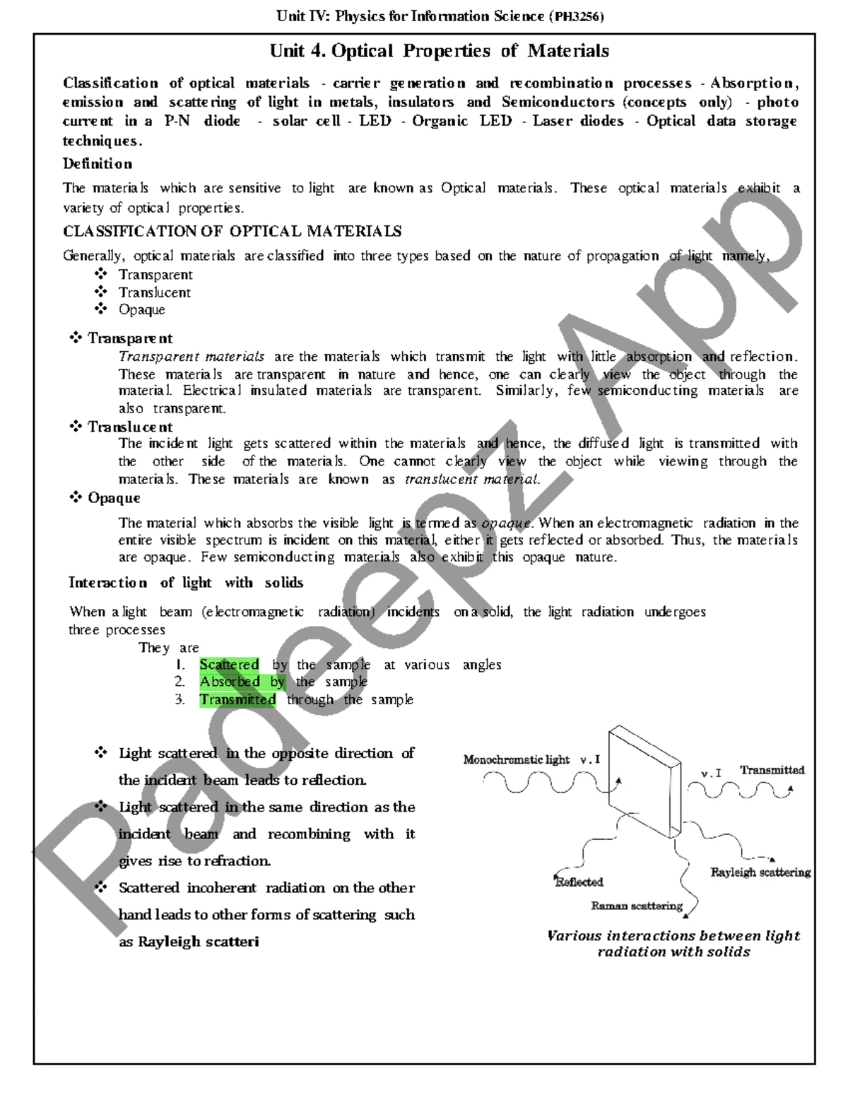 OS Syllabus - AL3452 OPERATING SYSTEMS L T P C 3 0 2 4 COURSE ...