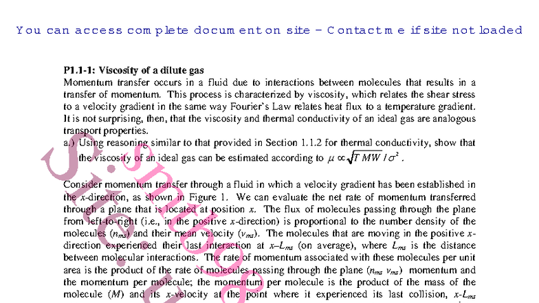 Complete Solved Problems - Thermodynamics (ENGR 301) - Studocu