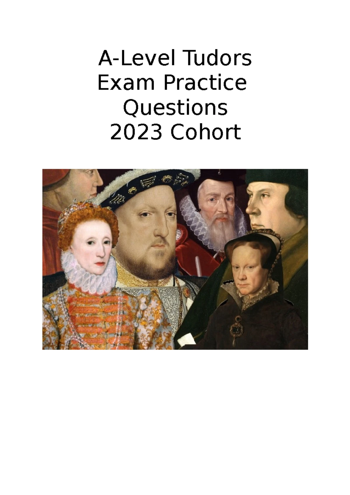 Mid Tudor Crisis Events Timeline and Key Details - Studocu