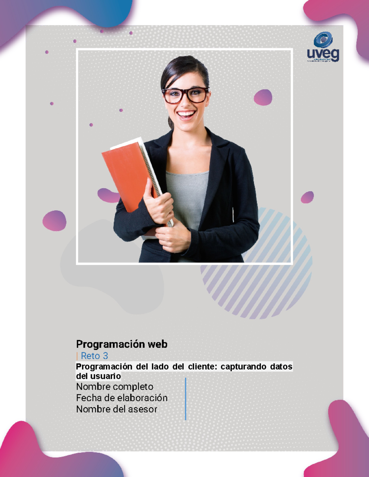 R3 Programación del lado del cliente capturando datos del usuario ...