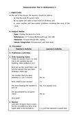Direct variation - lesson plan - DETAILED LESSON PLAN IN MATHEMATICS 9 I. Objectives: At the end ...